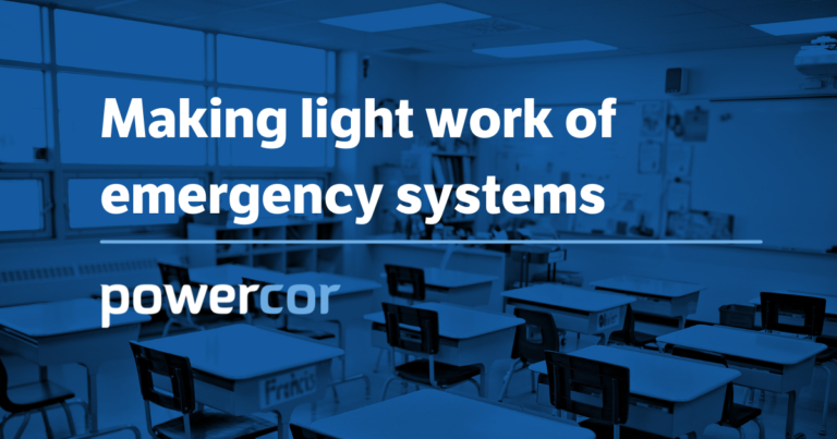 Emergency Lighting Systems in Commercial Properties - Powercor